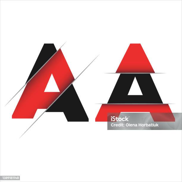 Ilustración De Un Diseño De Logotipo De Carta Con Corte De Papel