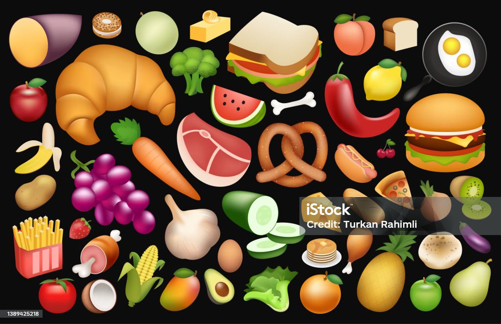 Vetores de Conjunto De Emojis De Frutas e mais imagens de Comida ... Vetores de Conjunto De Emojis De Frutas e mais imagens de Comida ...