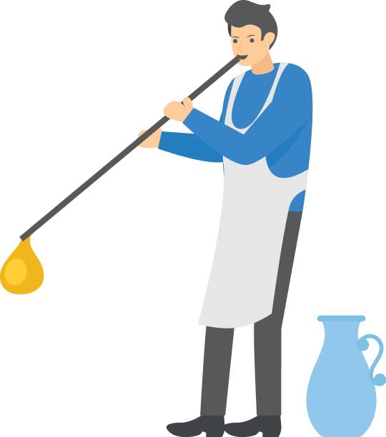 150 Glass Blowing Stock Illustrations Royalty Free Vector Graphics