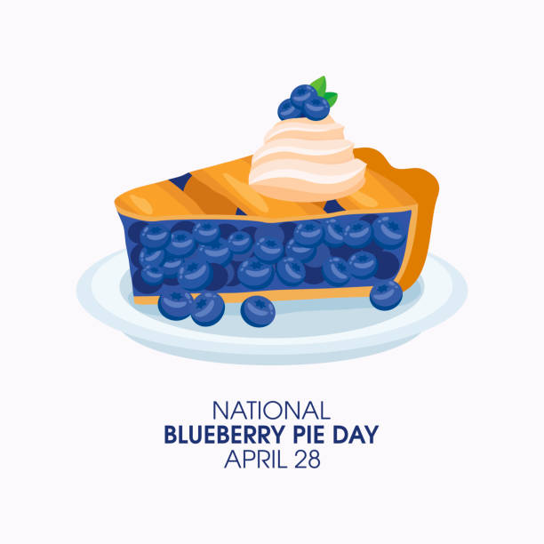 [90] Blueberry pie Clipart Vector PNG , SVG, EPS, PSD, AI