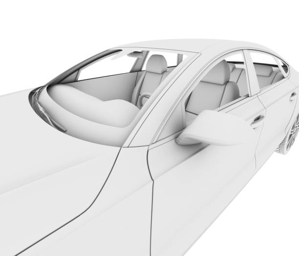 Free picture: Transparent headlight on white metallic sports car close-up