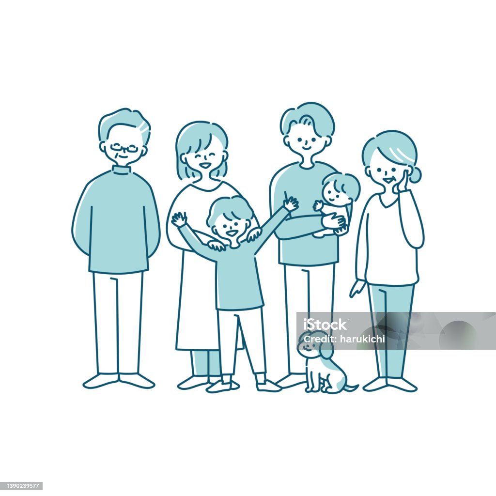 Ilustrasi Keluarga Tiga Generasi Yang Bahagia Ilustrasi Stok - Unduh ... Ilustrasi Keluarga Tiga Generasi Yang Bahagia Ilustrasi Stok - Unduh ...