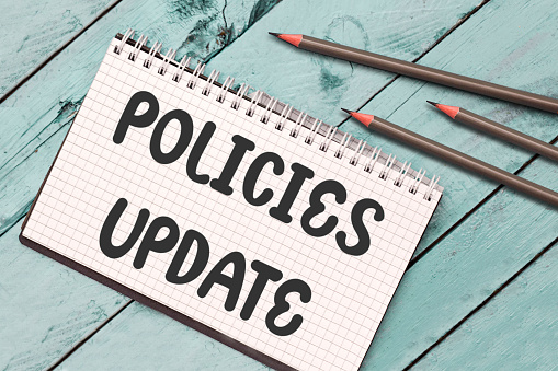 Policies Update Text Concept Stock Photo - Download Image Now ... Policies Update Text Concept Stock Photo - Download Image Now ...