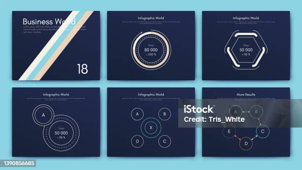 Éléments Vectoriels Infographiques Modernes Pour Les Brochures