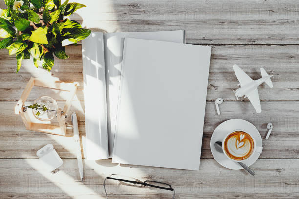 Free Stock Photo of Open Magazine on Table | Download Free Images and ...