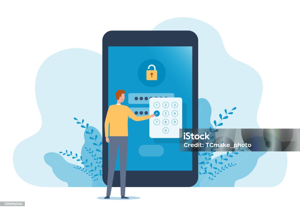Flat Vector Developer Setting Security System For Protect Data Account ... Flat Vector Developer Setting Security System For Protect Data Account ...