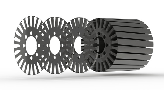 Rotor Untuk Motor Listrik Ilustrasi 3d Tampilan Meledak Terisolasi Pada ... Rotor Untuk Motor Listrik Ilustrasi 3d Tampilan Meledak Terisolasi Pada ...