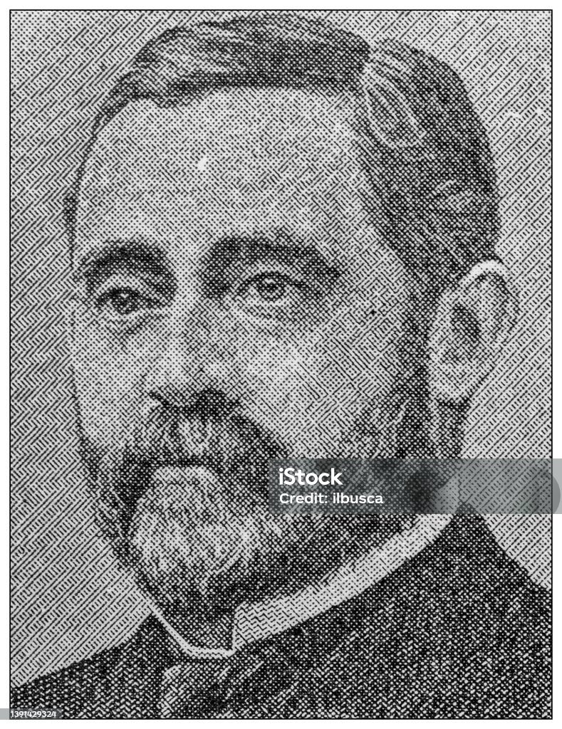 Portrait Antique De Personnages Célèbres Robert Augustus Chesebrough ... Portrait Antique De Personnages Célèbres Robert Augustus Chesebrough ...