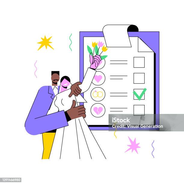 Status Hubungan Ilustrasi Vektor Konsep Abstrak Ilustrasi Stok Unduh