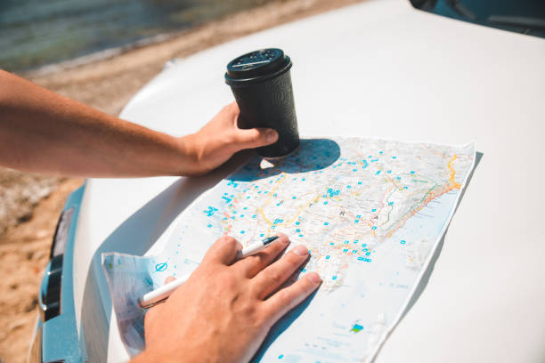 Free Stock Photo of Paper map in the car | Download Free Images and ...