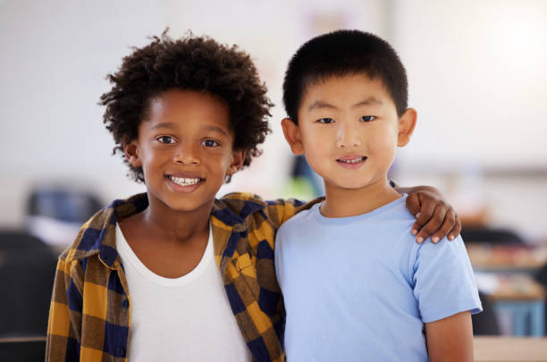 Free Stock Photo of Two Kids Standing Together | Download Free Images ...