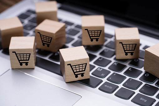 Miniature Online Shopping Cart Blocks Stock Photo - Download Image Now ... Miniature Online Shopping Cart Blocks Stock Photo - Download Image Now ...