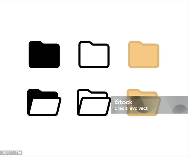 Ilustrasi Stok Ikon Folder Folder File Pengikat Dering Ikon Komputer Pc ... Ilustrasi Stok Ikon Folder Folder File Pengikat Dering Ikon Komputer Pc ...