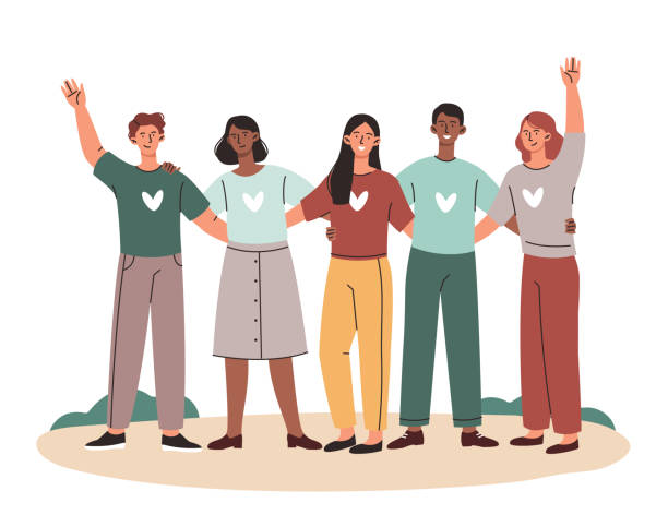 12 000 Group Hug Stock Illustrations Royalty Free Vector Graphics