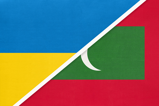 Ukraina Dan Maladewa Simbol Negara Bendera Nasional Ukraina Vs Maladewa ... Ukraina Dan Maladewa Simbol Negara Bendera Nasional Ukraina Vs Maladewa ...
