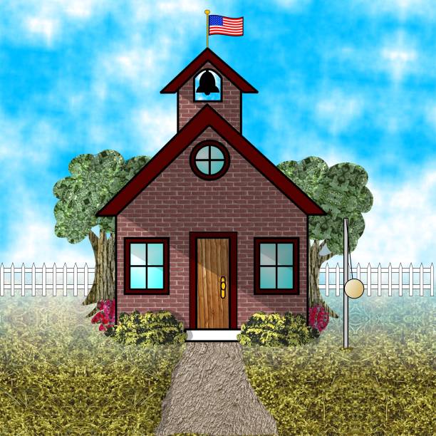 Old One Room Schoolhouse Illustrations, Royalty-Free Vector Graphics ... Old One Room Schoolhouse Illustrations, Royalty-Free Vector Graphics ...