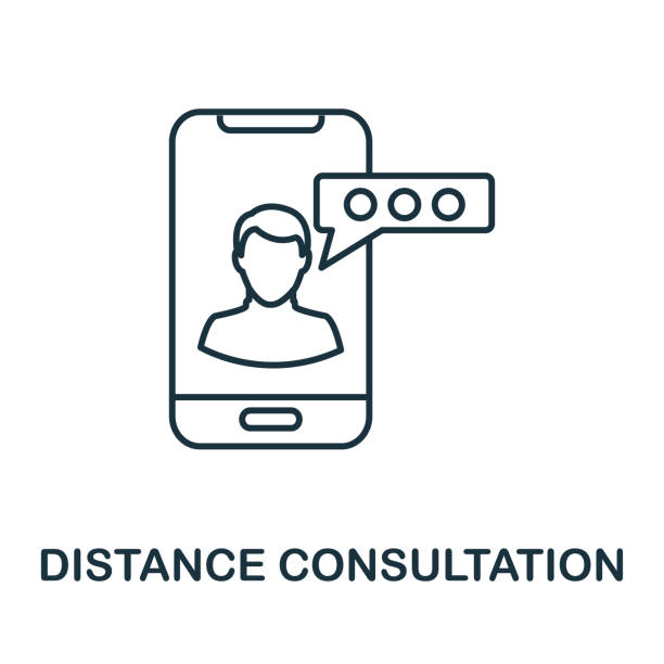 Telephonic Interview Clipart