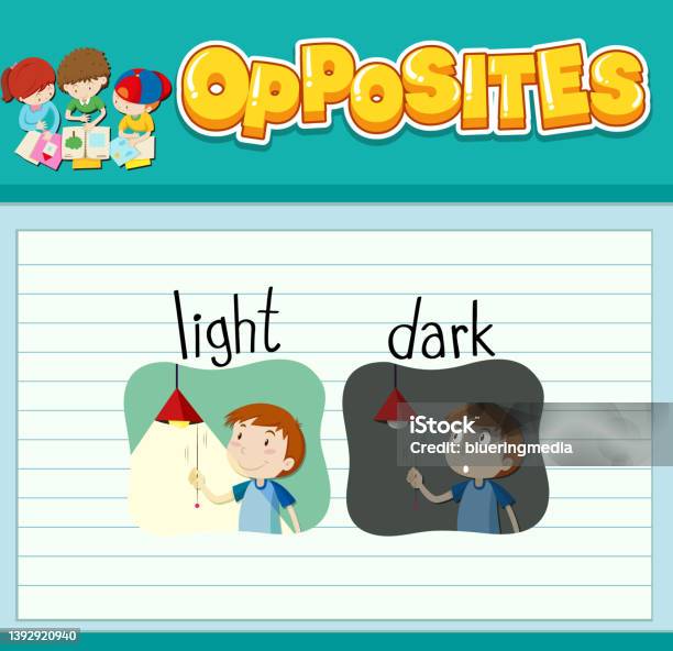 Katakata Yang Berlawanan Dengan Gambar Untuk Anakanak Ilustrasi Stok ... Katakata Yang Berlawanan Dengan Gambar Untuk Anakanak Ilustrasi Stok ...