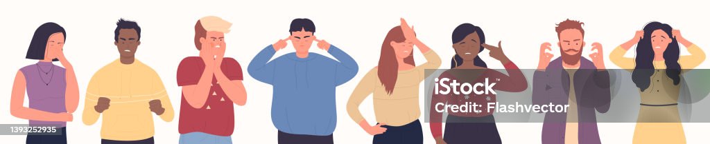 Stres Dan Emosi Buruk Orang Dewasa Yang Tidak Bahagia Pria Dan Wanita ... Stres Dan Emosi Buruk Orang Dewasa Yang Tidak Bahagia Pria Dan Wanita ...