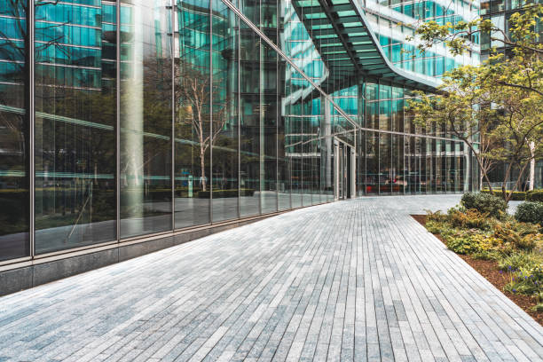Free Stock Photo of Modern glass building with open window, urban ...