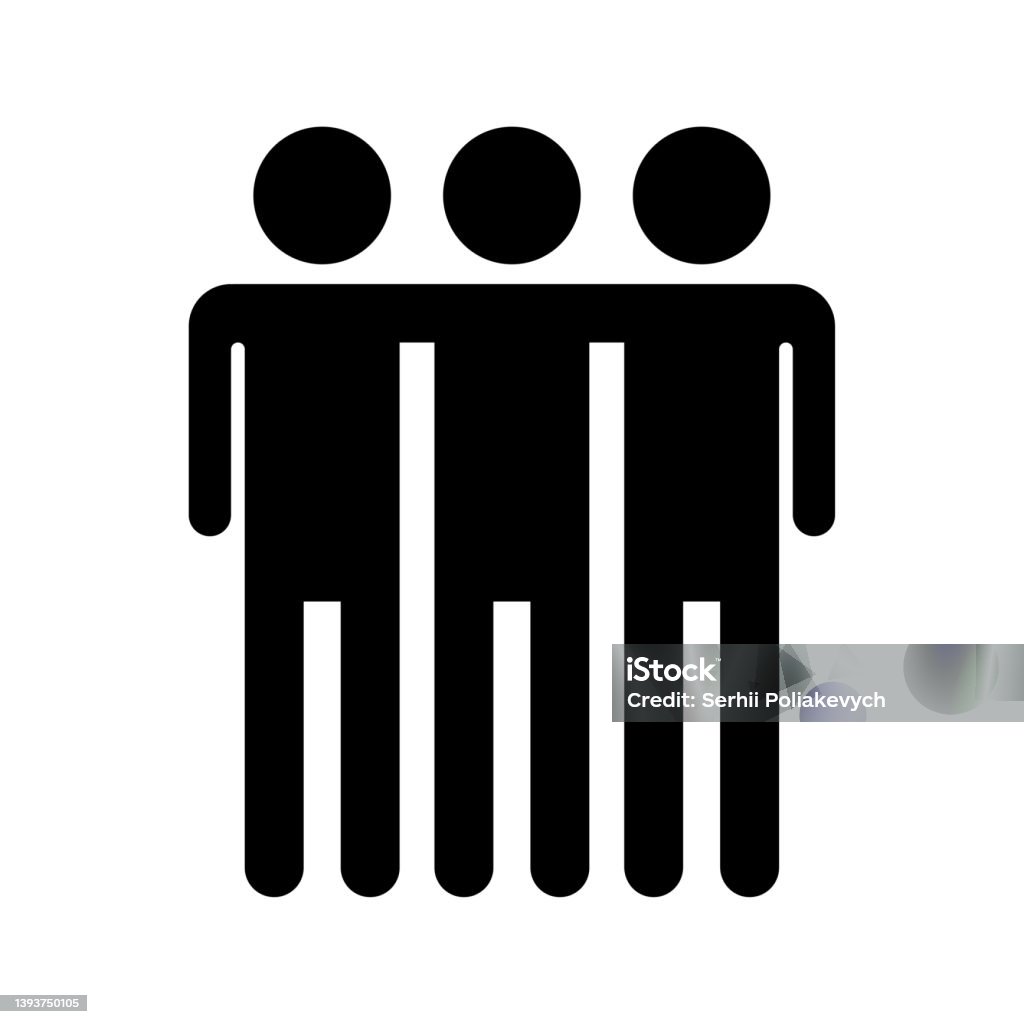 Silhouette De Trois Hommes Icône Dentreprise Illustration Vectorielle ... Silhouette De Trois Hommes Icône Dentreprise Illustration Vectorielle ...