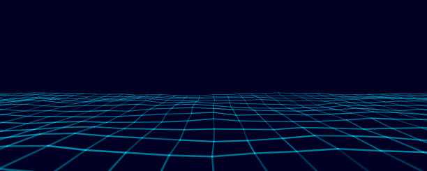 2200 Gridlines Horizon Stock Illustrations Royalty Free Vector