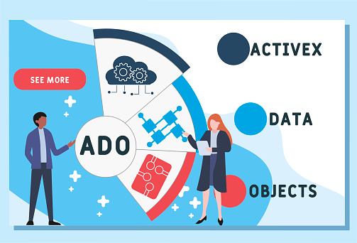 Ado Activex Data Objects Acronym Stock Illustration Download Image