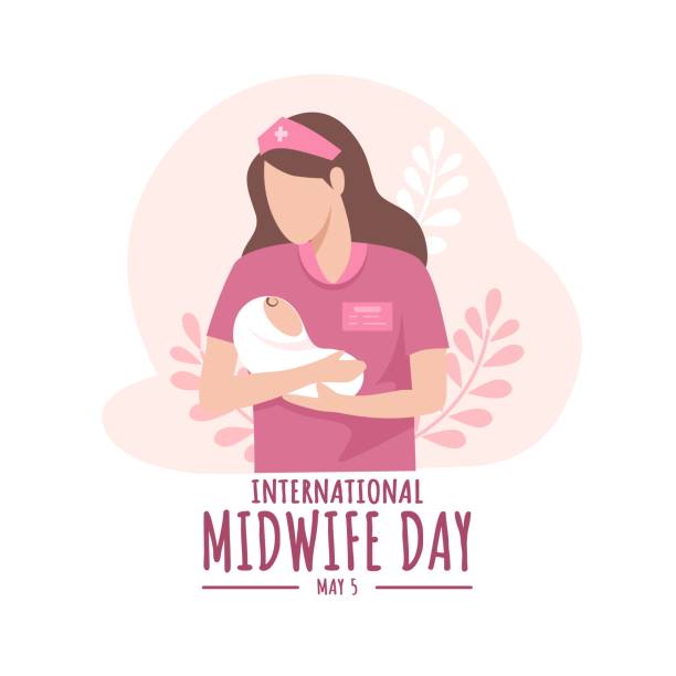 1 800 Midwife Stock Illustrations Royalty Free Vector Graphics And Clip