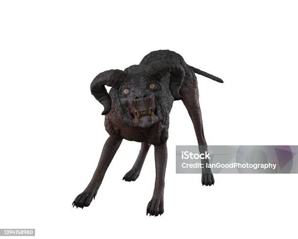 Anjing Iblis Yang Kejam Dari Neraka Rendering 3d Terisolasi Pada Latar ... Anjing Iblis Yang Kejam Dari Neraka Rendering 3d Terisolasi Pada Latar ...