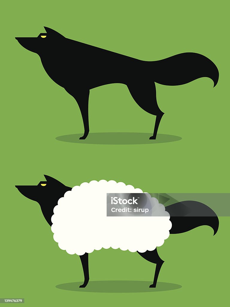 Serigala Dalam Idiom Pakaian Domba Ilustrasi Stok - Unduh Gambar ... Serigala Dalam Idiom Pakaian Domba Ilustrasi Stok - Unduh Gambar ...
