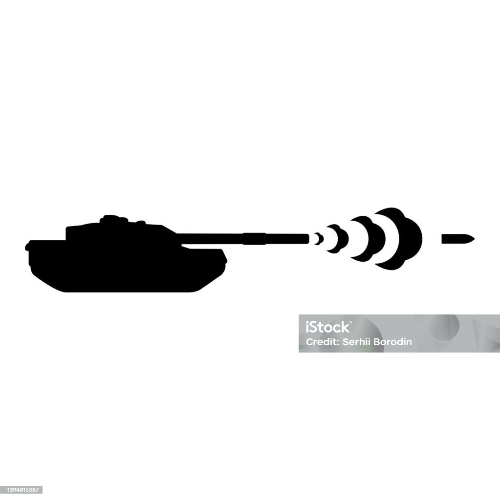 Ilustración de Tanque Disparo Proyectil Proyectil Militar Fumar Después ... Ilustración de Tanque Disparo Proyectil Proyectil Militar Fumar Después ...