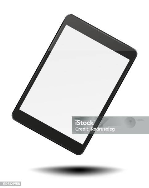 Komputer Pc Tablet Dengan Layar Kosong Ilustrasi Stok Unduh Gambar