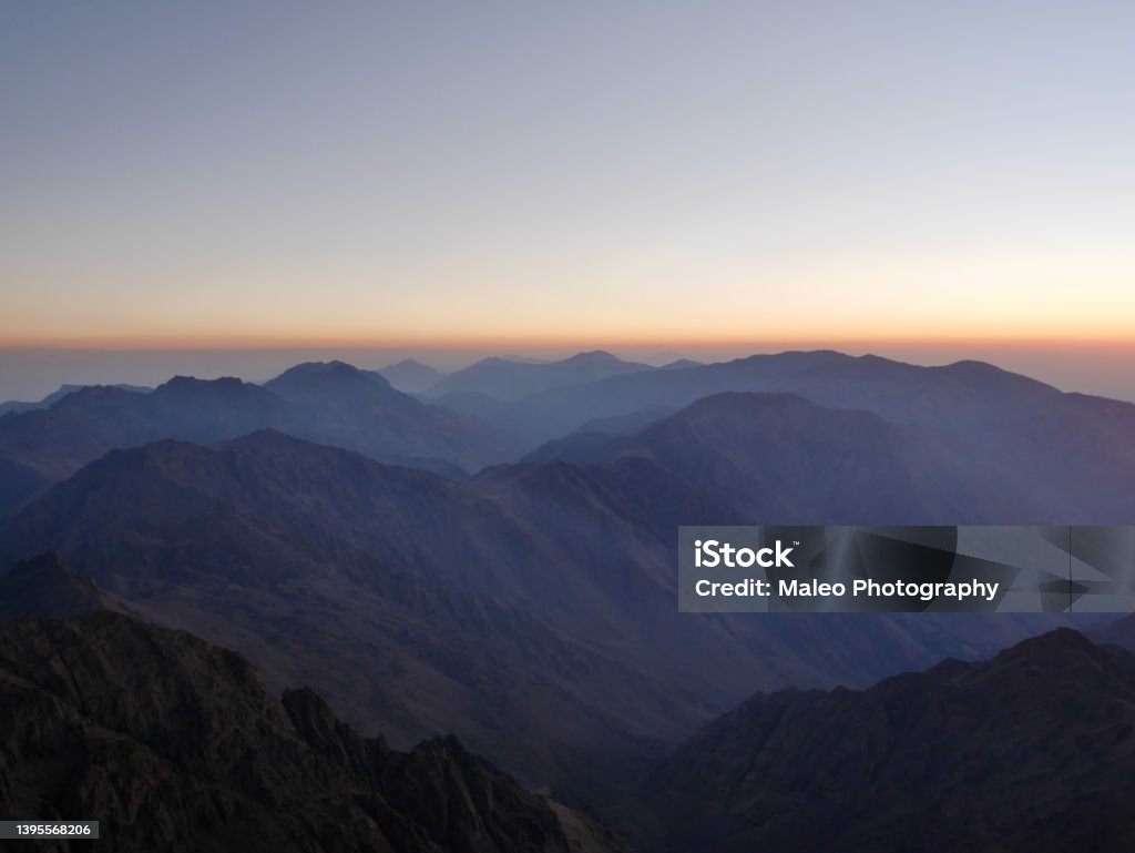 Breathtaking View From The Top Of Djebel Toubkal North Africas Highest