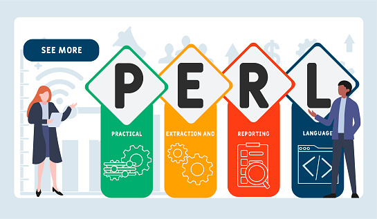Perl Practical Extraction And Reporting Language Acronym Stock Illustration Download Image Now