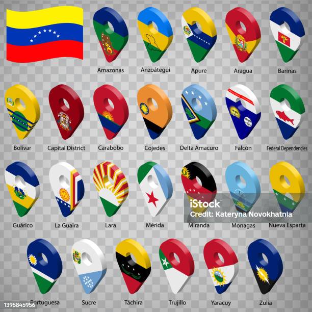 Ilustración de Veinticinco Banderas De Los Estados De Venezuela Orden ... Ilustración de Veinticinco Banderas De Los Estados De Venezuela Orden ...