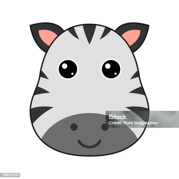 Wajah Zebra Lucu Terisolasi Di Latar Belakang Putih Ilustrasi Stok ... Wajah Zebra Lucu Terisolasi Di Latar Belakang Putih Ilustrasi Stok ...