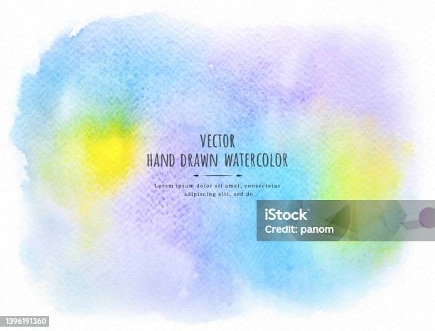 Traits De Pinceau Vectoriels Aquarelle À Partir Dun Dessin À La Main