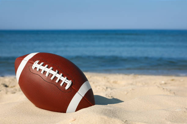 Football goal on a beach | Free Stock Image - Barnimages
