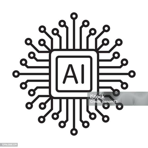 Icône De Vecteur De Puce De Processeur Ai Dintelligence Artificielle ... Icône De Vecteur De Puce De Processeur Ai Dintelligence Artificielle ...