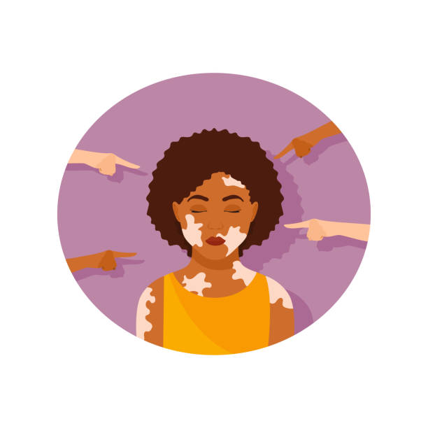 360 Dark Skinned Black Woman Portrait Stock Illustrations Royalty