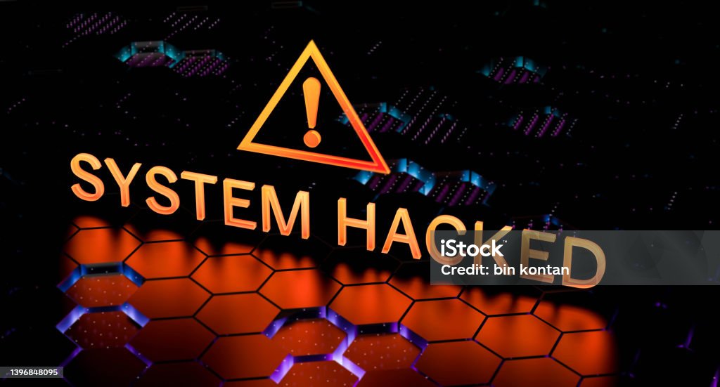 Attacked Hacked System System Hacking Concept Hacked System Warning ... Attacked Hacked System System Hacking Concept Hacked System Warning ...