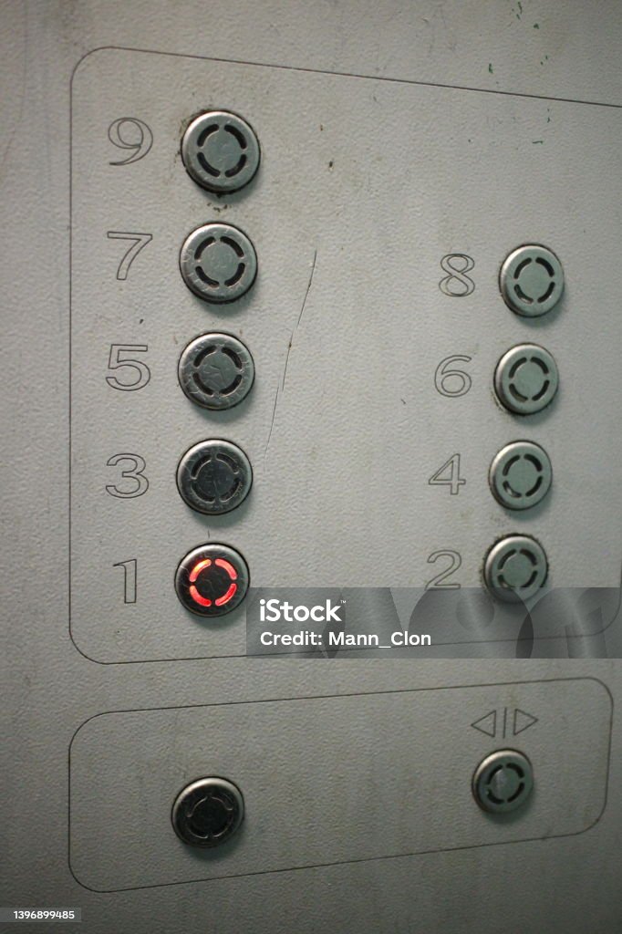 Elevator Buttons In A Multistorey Building Stock Photo - Download Image ... Elevator Buttons In A Multistorey Building Stock Photo - Download Image ...