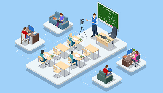 Konsep Isometrik Dari Personalized Learning Elearning Pendidikan Online