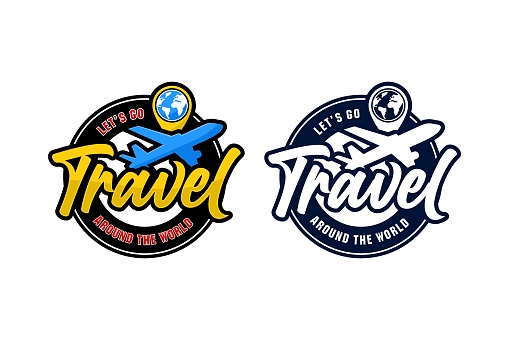 Mari Kita Berkeliling Dunia Set Logo Desain Vektor Ilustrasi Stok ... Mari Kita Berkeliling Dunia Set Logo Desain Vektor Ilustrasi Stok ...