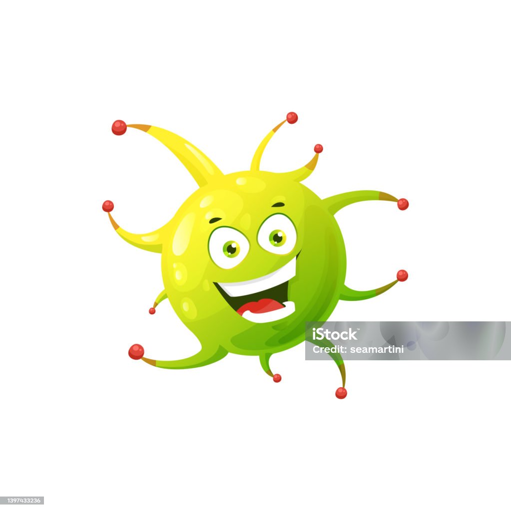 Ikon Vektor Sel Virus Kartun Bakteri Atau Kuman Ilustrasi Stok - Unduh ... Ikon Vektor Sel Virus Kartun Bakteri Atau Kuman Ilustrasi Stok - Unduh ...