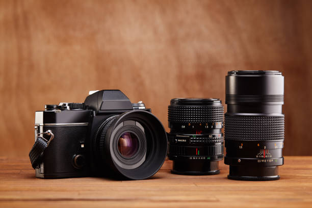 Free Stock Photo of A group of camera lenses on a table | Download Free ...
