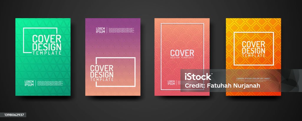 Template Desain Sampul Diatur Dengan Latar Belakang Pola Bertekstur ... Template Desain Sampul Diatur Dengan Latar Belakang Pola Bertekstur ...