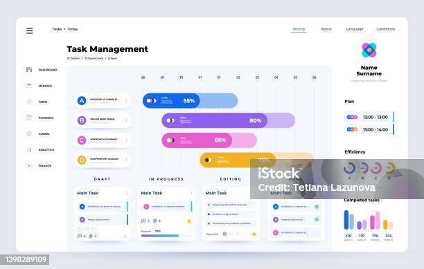 Schedule App Task Manager Ui Template With Project Timeline Time ... Schedule App Task Manager Ui Template With Project Timeline Time ...