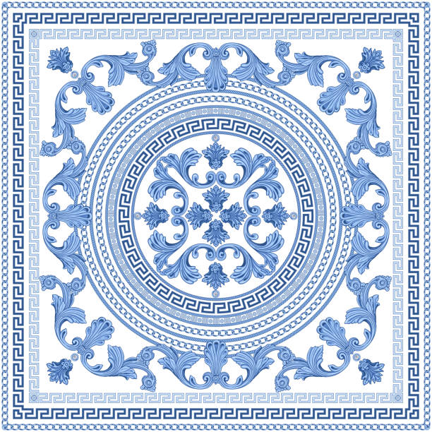 Greek Wave Pattern Motif