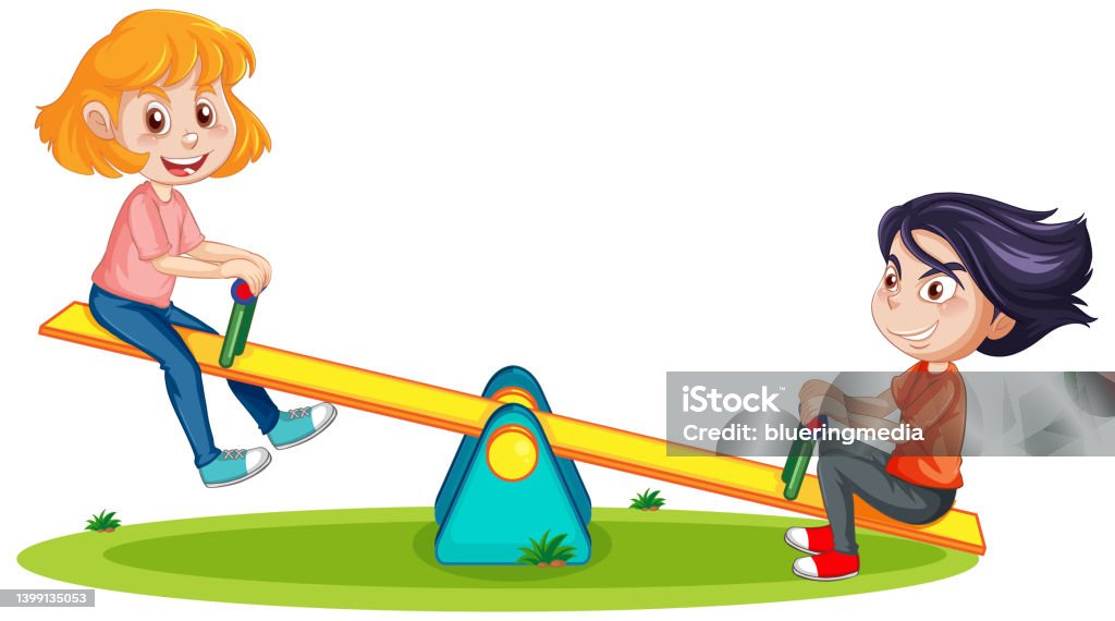 Anakanak Bermain Kartun Jungkatjungkit Ilustrasi Stok - Unduh Gambar ... Anakanak Bermain Kartun Jungkatjungkit Ilustrasi Stok - Unduh Gambar ...